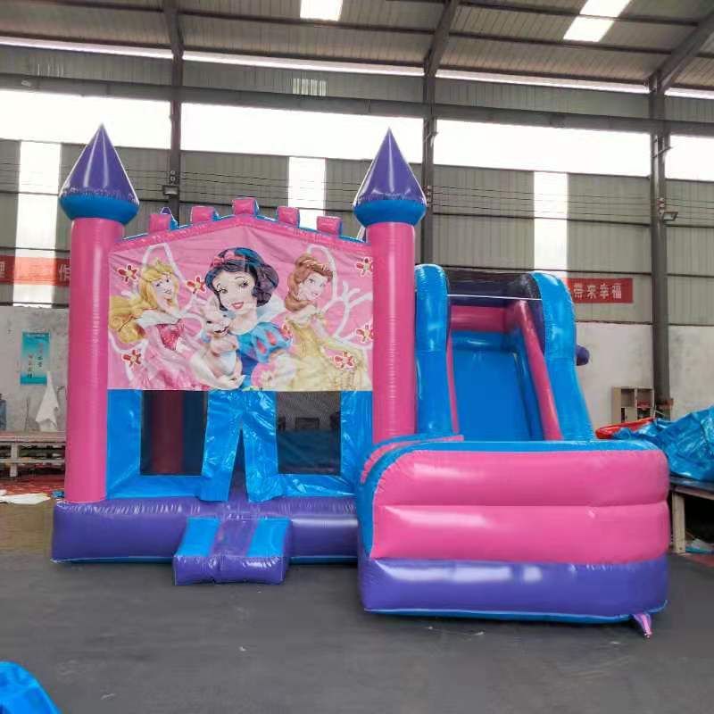 Princess Jump and Slide Castle Hire Auckland - Castlemania Bouncy Castles